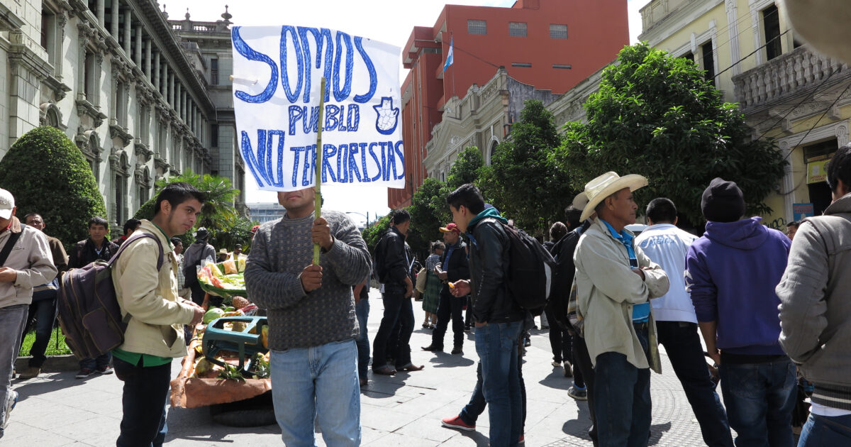 Guatemalas verfolgte Opposition - ak analyse & kritik ak analyse & kritik