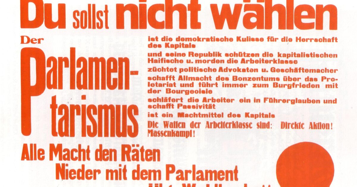 Das Ende der linken Opposition - ak analyse & kritik ak analyse & kritik