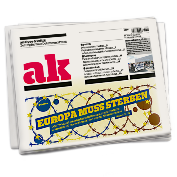 Alle Ausgaben - ak analyse & kritik ak analyse & kritik